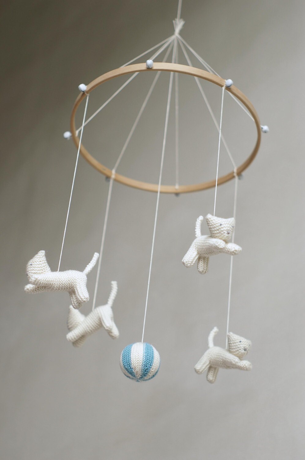 Baby Mobile Kitten Mobile Cat Mobile Baby Gift - Etsy