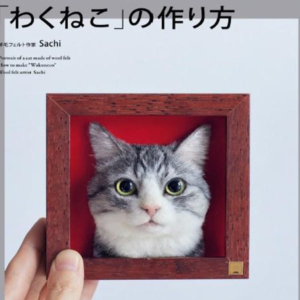 Cat Face Felting Kit - Etsy