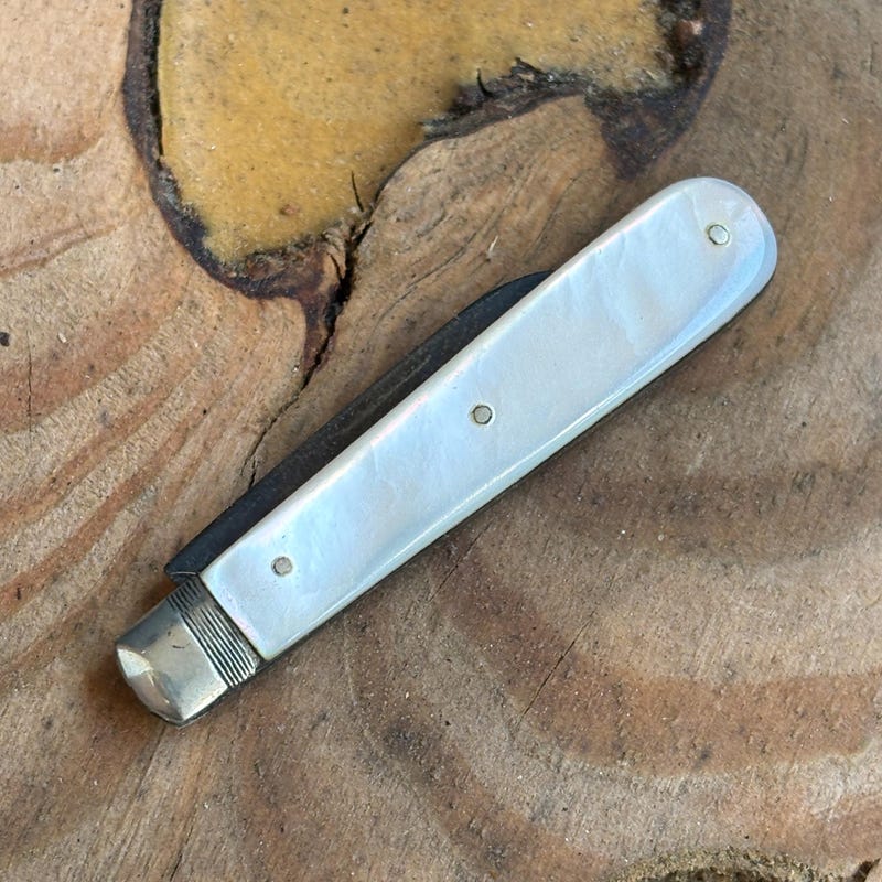 Pearl handles sterling knives - Etsy.de