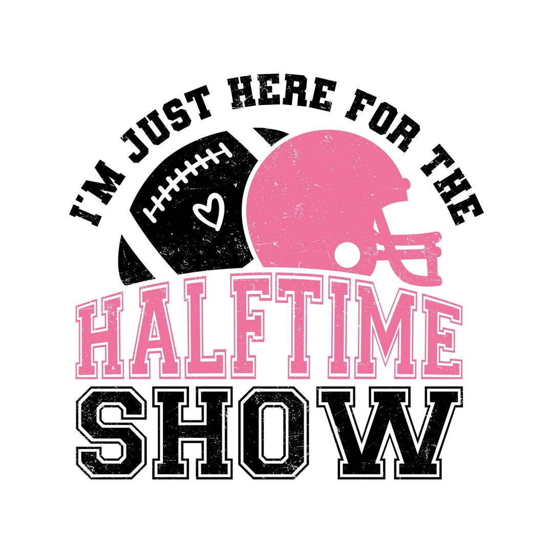 Halftime Show PNG File | Football Game Day Shirt Design | Funny ...
