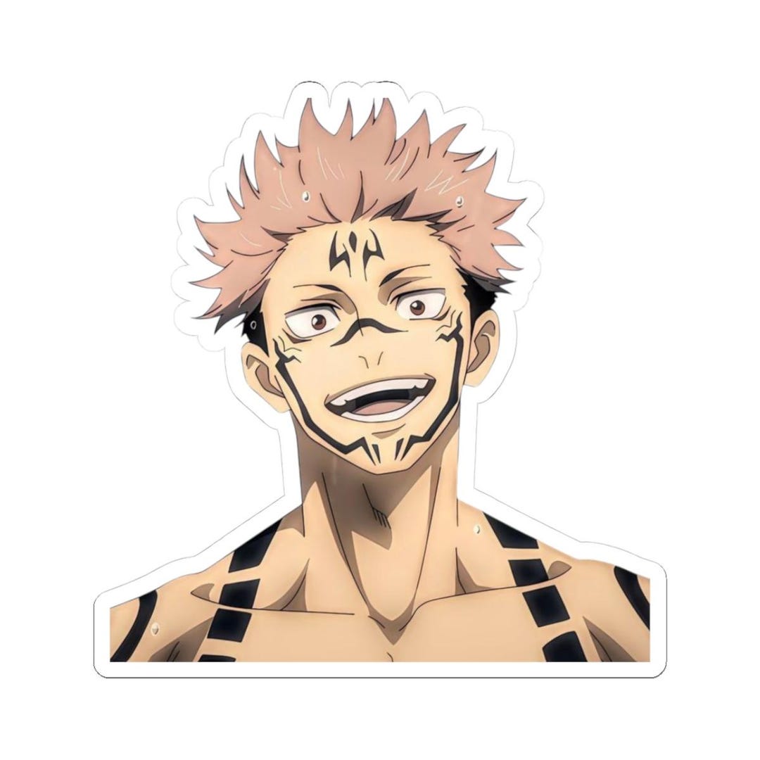 Jujutsu Kaisen Smiling Sakuna Sticker - Etsy