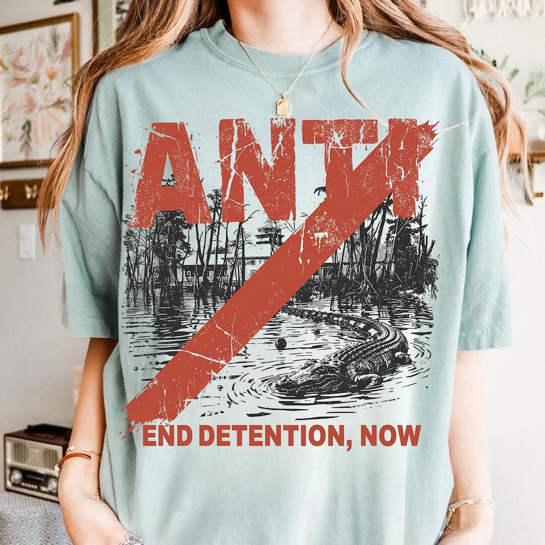 Anti Alligator Alcatraz PNG, Stop Alligator Alcatraz Design, Save ...