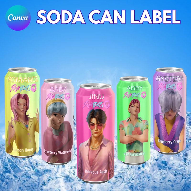 Saja Boys Soda Can - Etsy