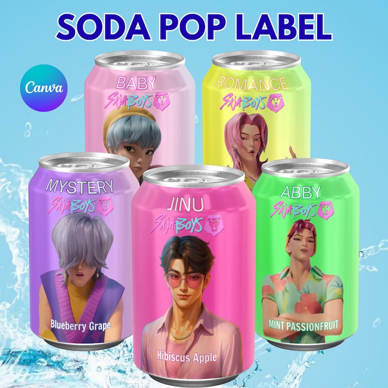 Saja Boys Soda Can - Etsy
