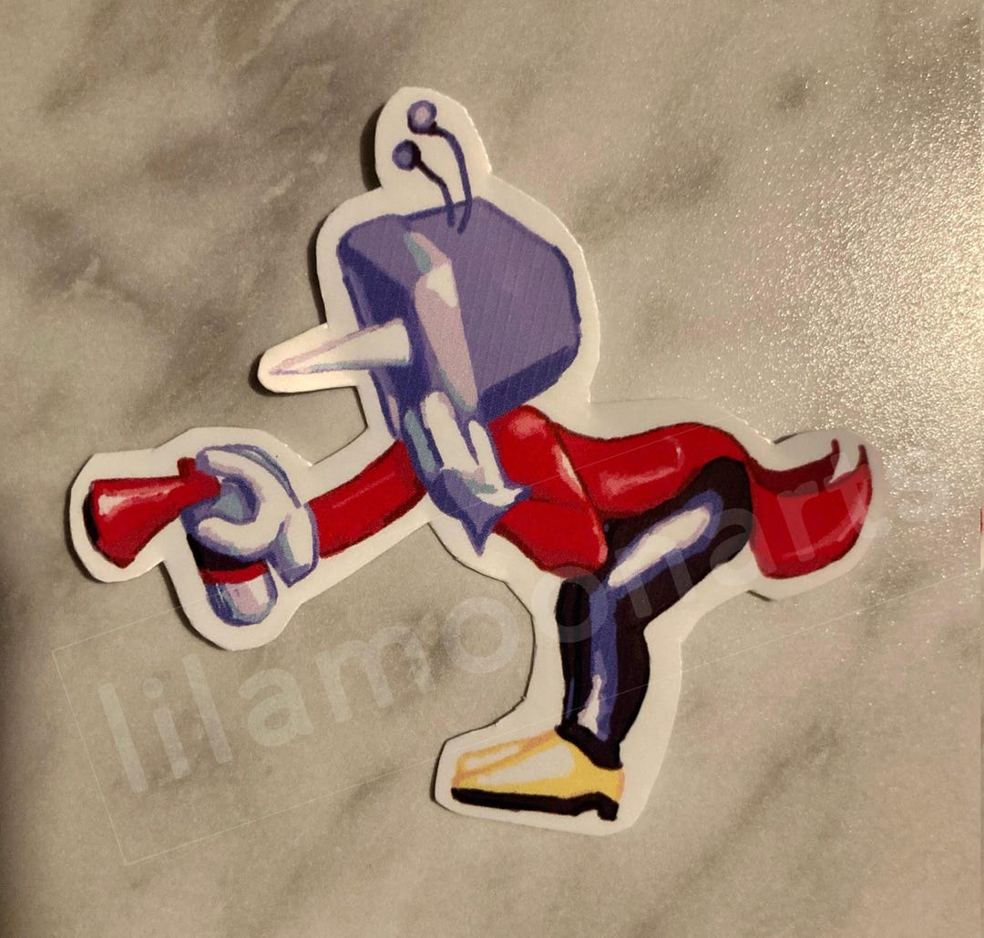 Tenna Spraying Vinyl Sticker - Etsy