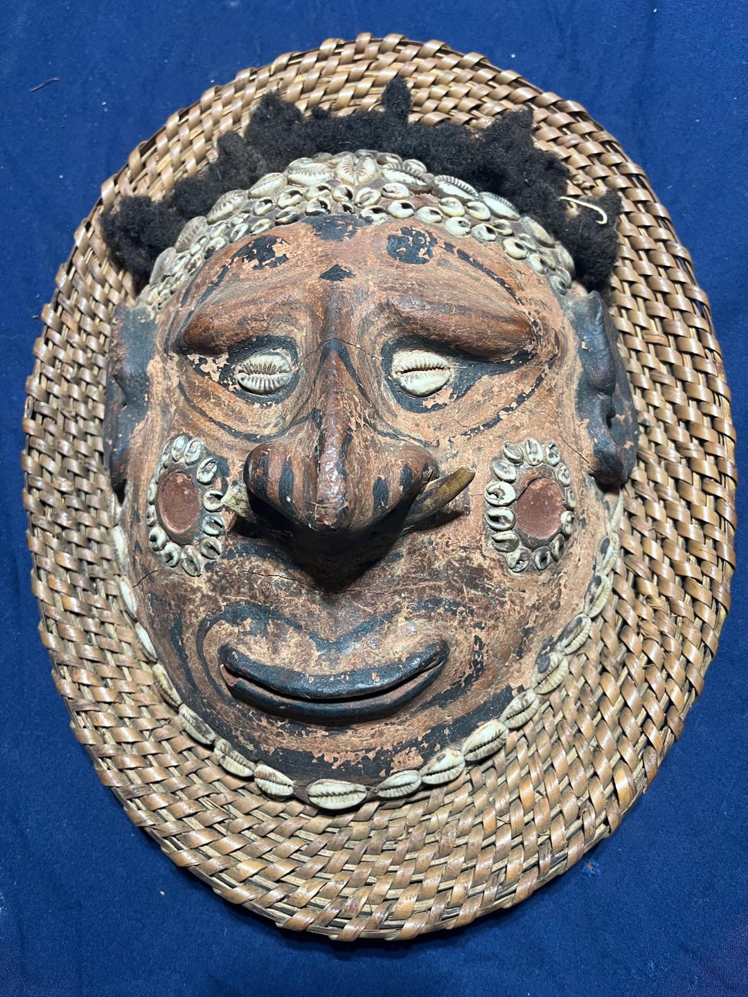 New Guinea Sepik Turtle Shell Dance Mask - Etsy