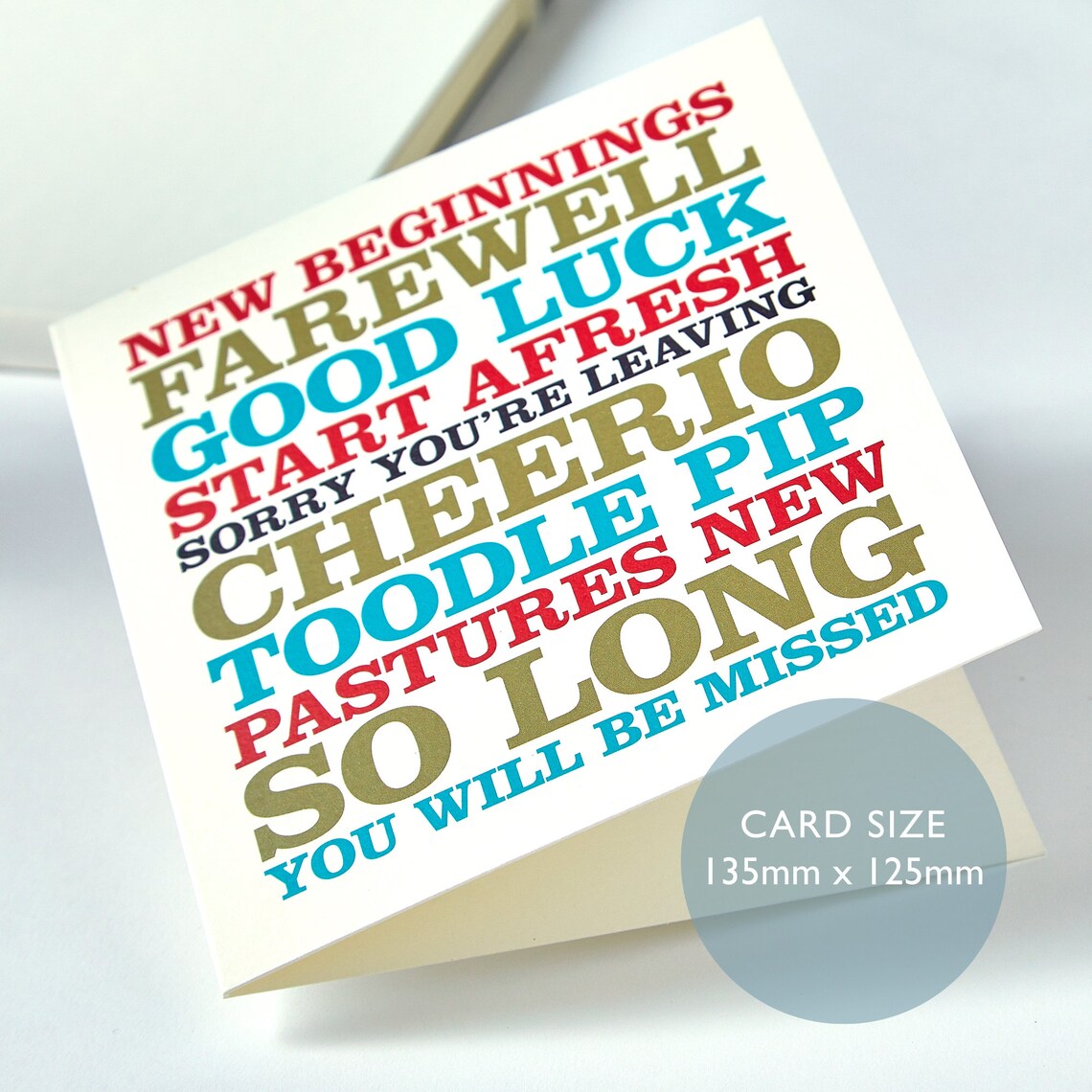 Sorry Youre Leaving Goodbye Good Luck We Will Miss You - Etsy Canada