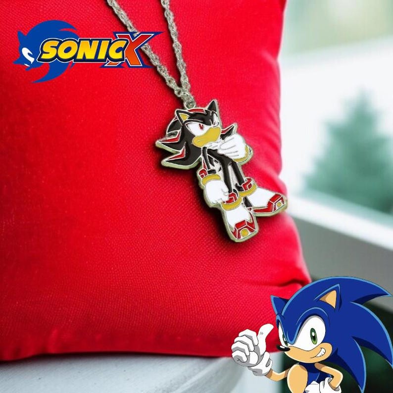 Necklace - Anime Cartoon Pendant, Adjustable Chain - Etsy