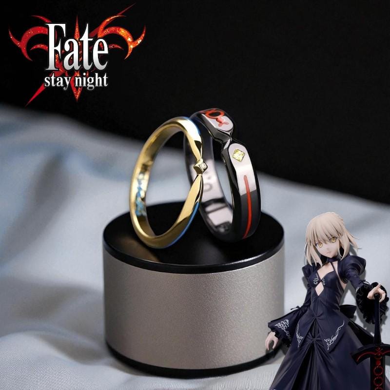 Anime Adjustable Rings - Etsy