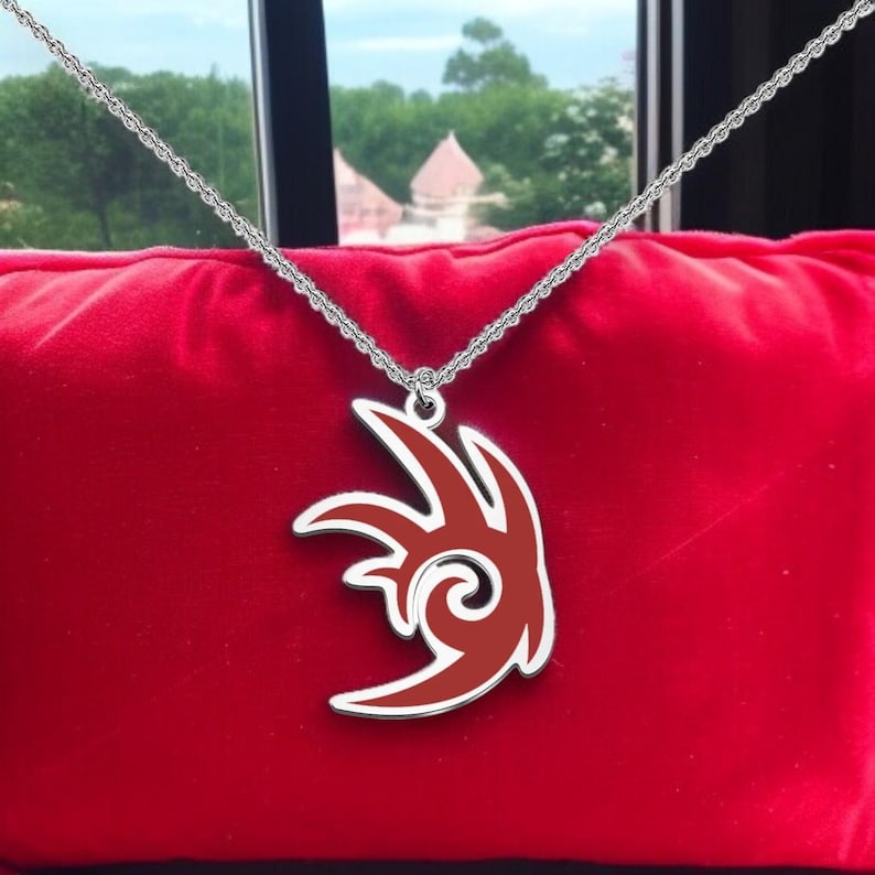 Necklace - Anime Cartoon Pendant, Adjustable Chain - Etsy