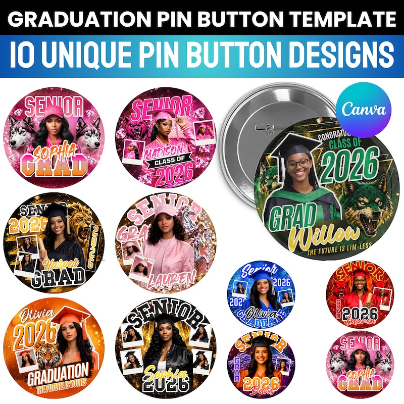 Class of 2026 Pins - Etsy