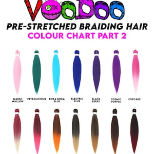 Cyberloxshop Voodoo Pre Stretched Braiding Hair Extensions Braids ...