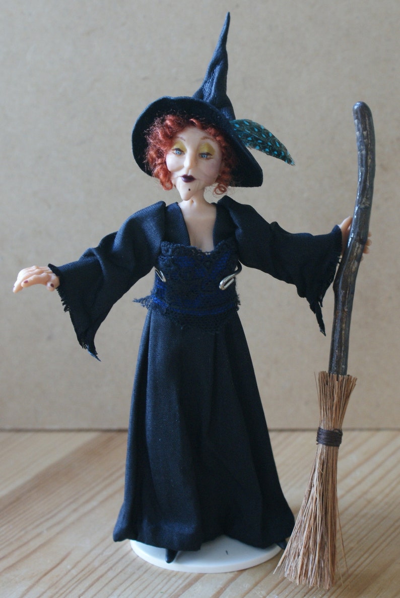 The Witches Girls night in Ooak handsculpted miniature dolls | Etsy
