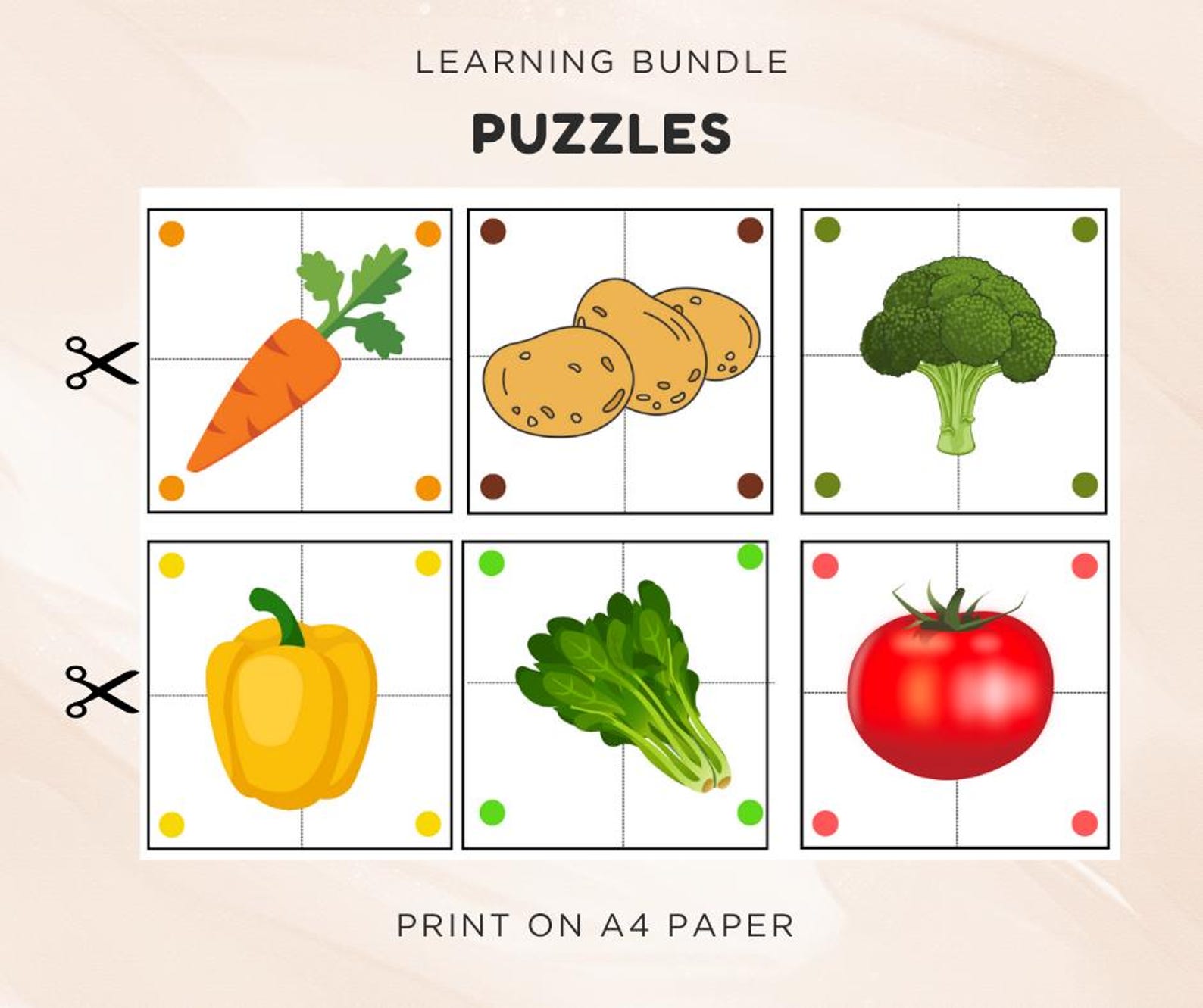 Vegetables Worksheet Printable Activity | Posters | Flashcards | Play ...