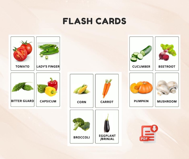Vegetables Worksheet Printable Activity | Posters | Flashcards | Play ...