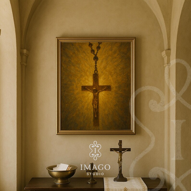 Crucifixion Jesus Christ Wall Art Religious Decor Good Friday Easter ...