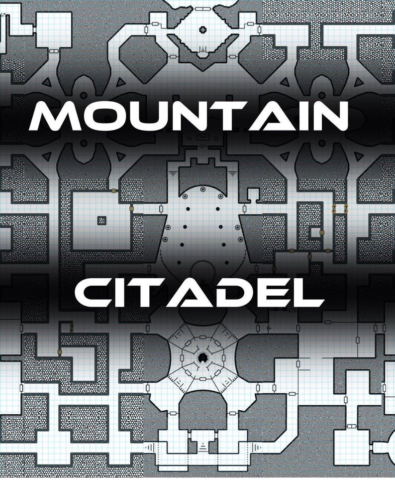 Simple Underground Maps Bundle | Dungeons and Dragons | Digital RPG ...