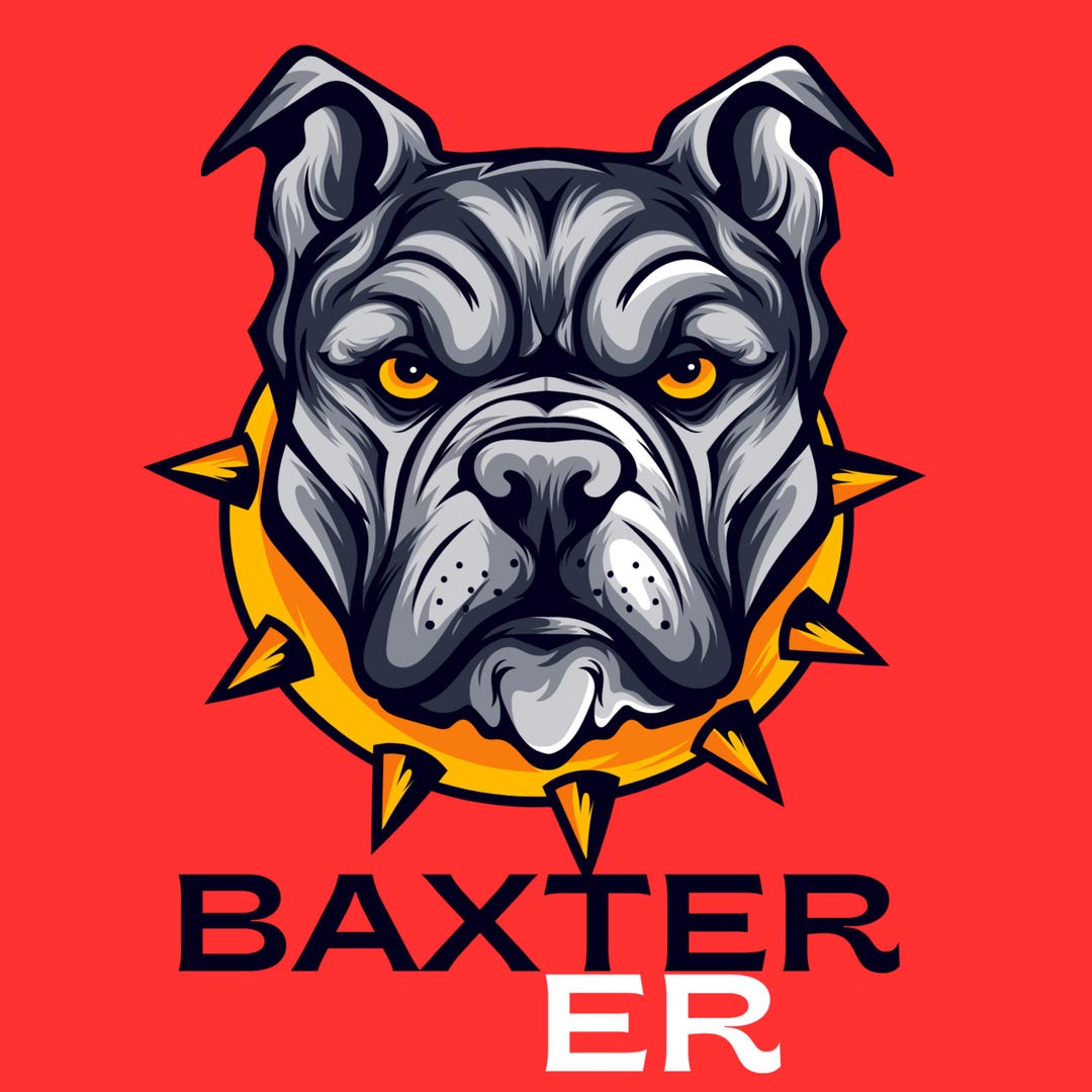 Angry Dog PNG: Baxter Sublimation Design (digital Download, 4000x4000 ...