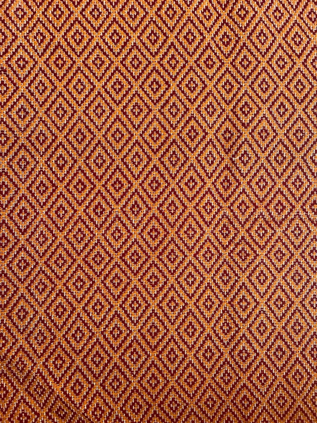 Handwoven Wool Table Runner – Vintage Romanian Textile in Geometric ...