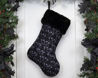 Goth Punk Halloween Christmas Stocking Realistic Anatomical | Etsy