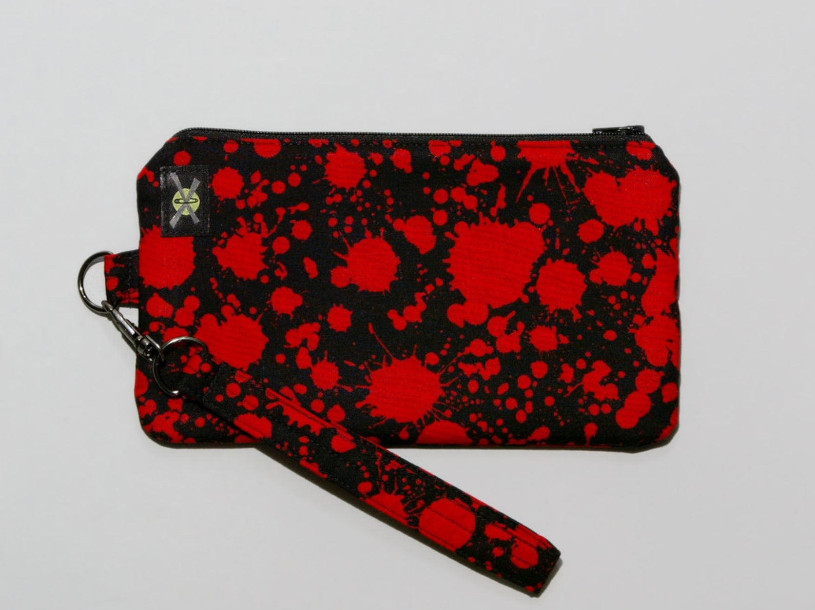 Blood Splatter Phone Wristlet Punk Rock Goth Horror Fan | Etsy