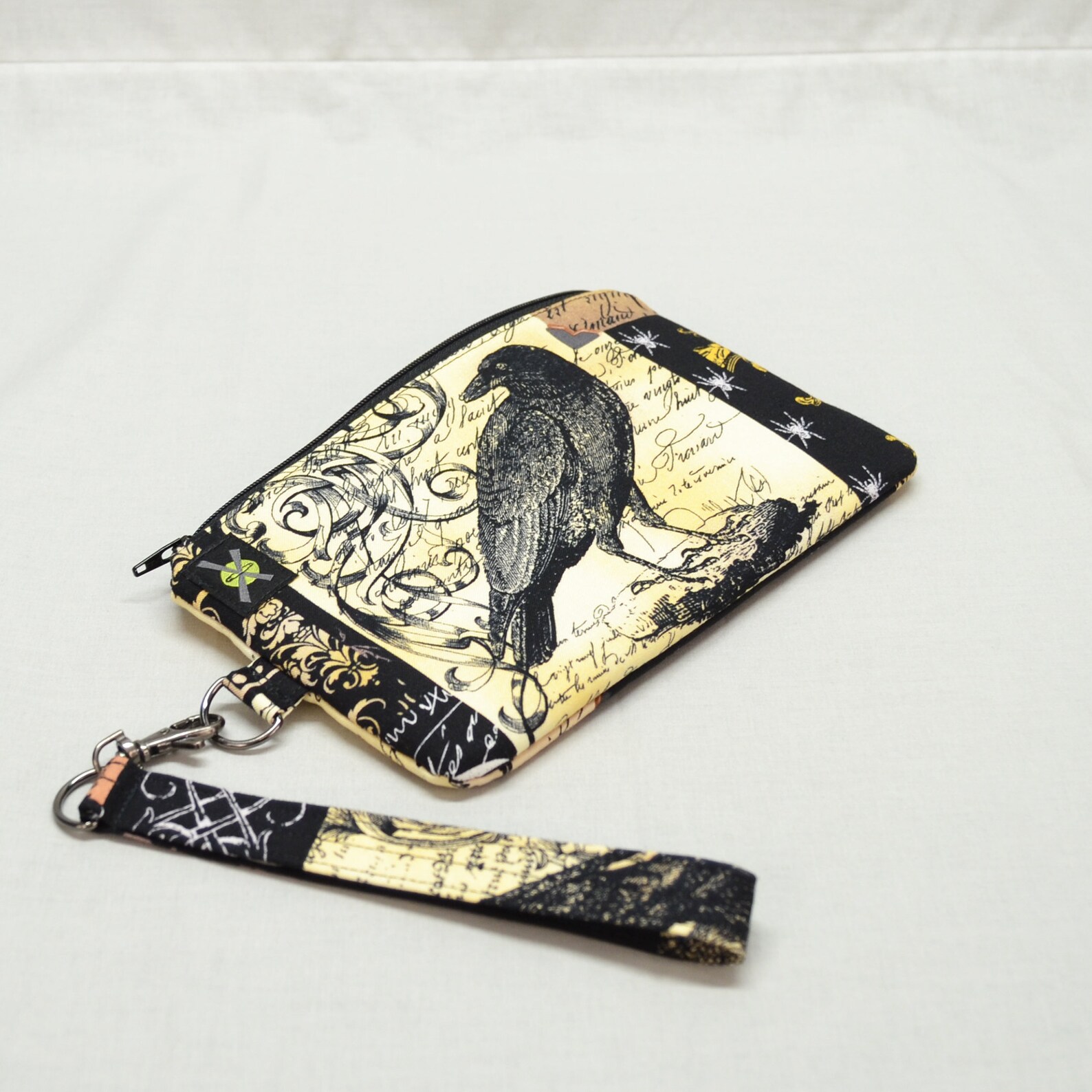 Gothic Antique Nevermore Raven Phone Purse Wristlet Zipper - Etsy