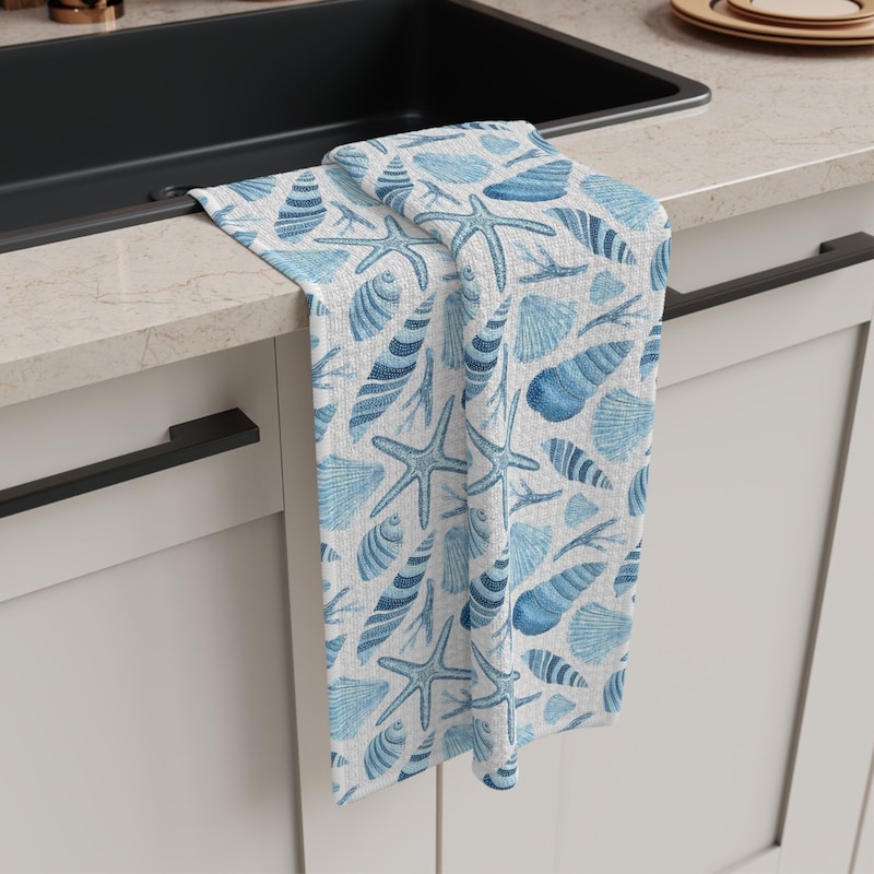 Seashell Towel - Etsy