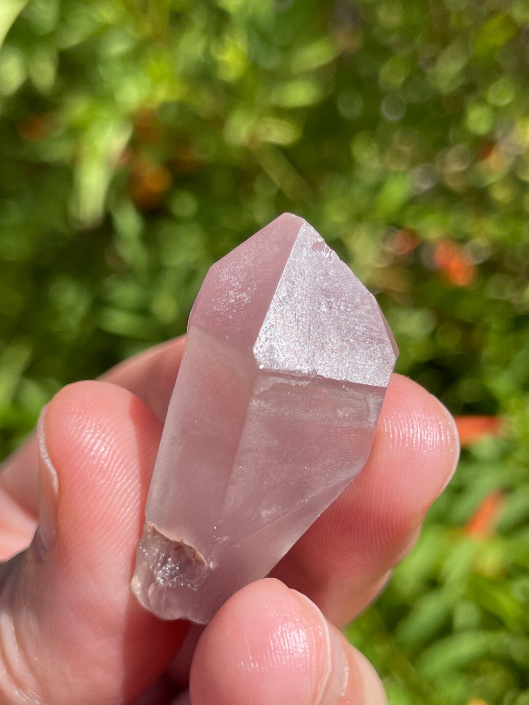 Pink Lithium Quartz Crystal Natural Reiki Stone From Minas Gerais Raw ...