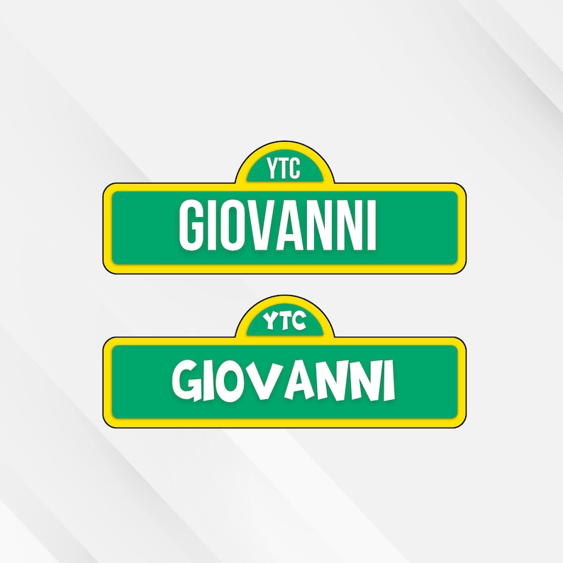 Street Sign SVG, Custom Street Sign, Editable Street Sign Canva ...