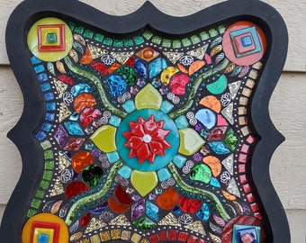 Mosaic Mixed Media - Etsy