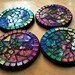 CUSTOM COASTERS - Round, Square or Funky Shaped Mosaic Coasters in ...