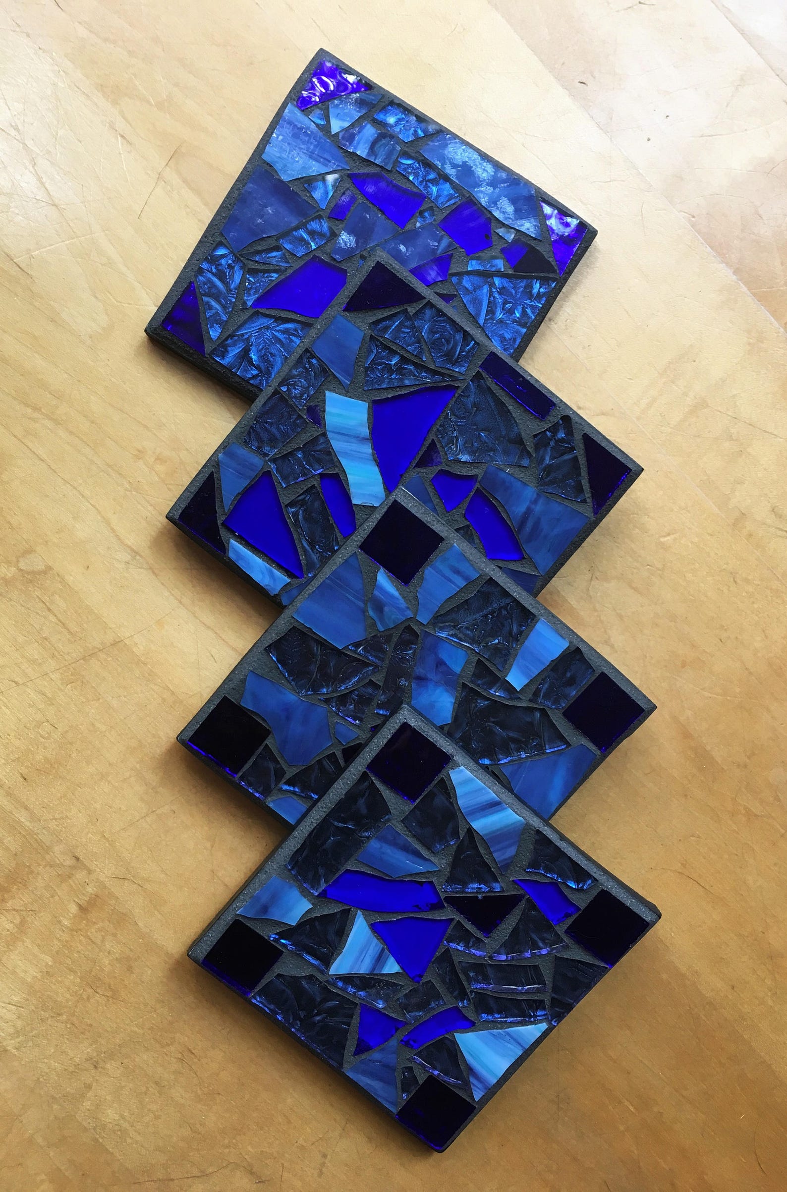 CUSTOM COASTERS - Square, Round or Funky Shaped Mosaic Coasters in ...