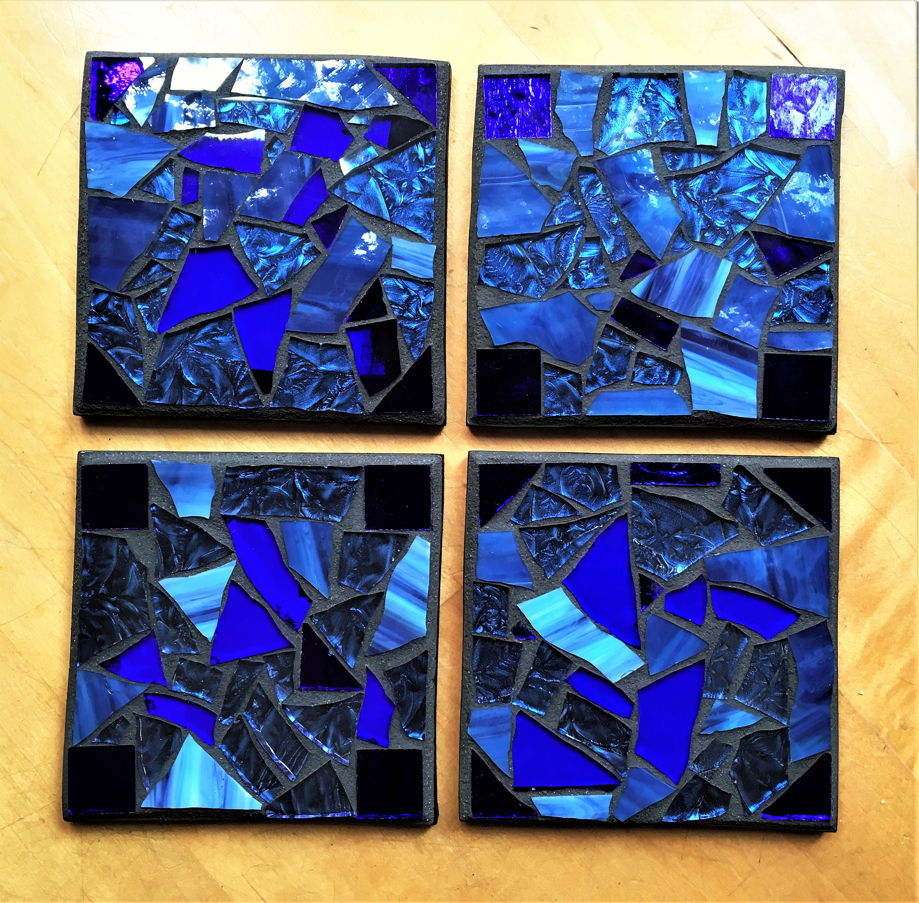 CUSTOM COASTERS - Square, Round or Funky Shaped Mosaic Coasters in ...