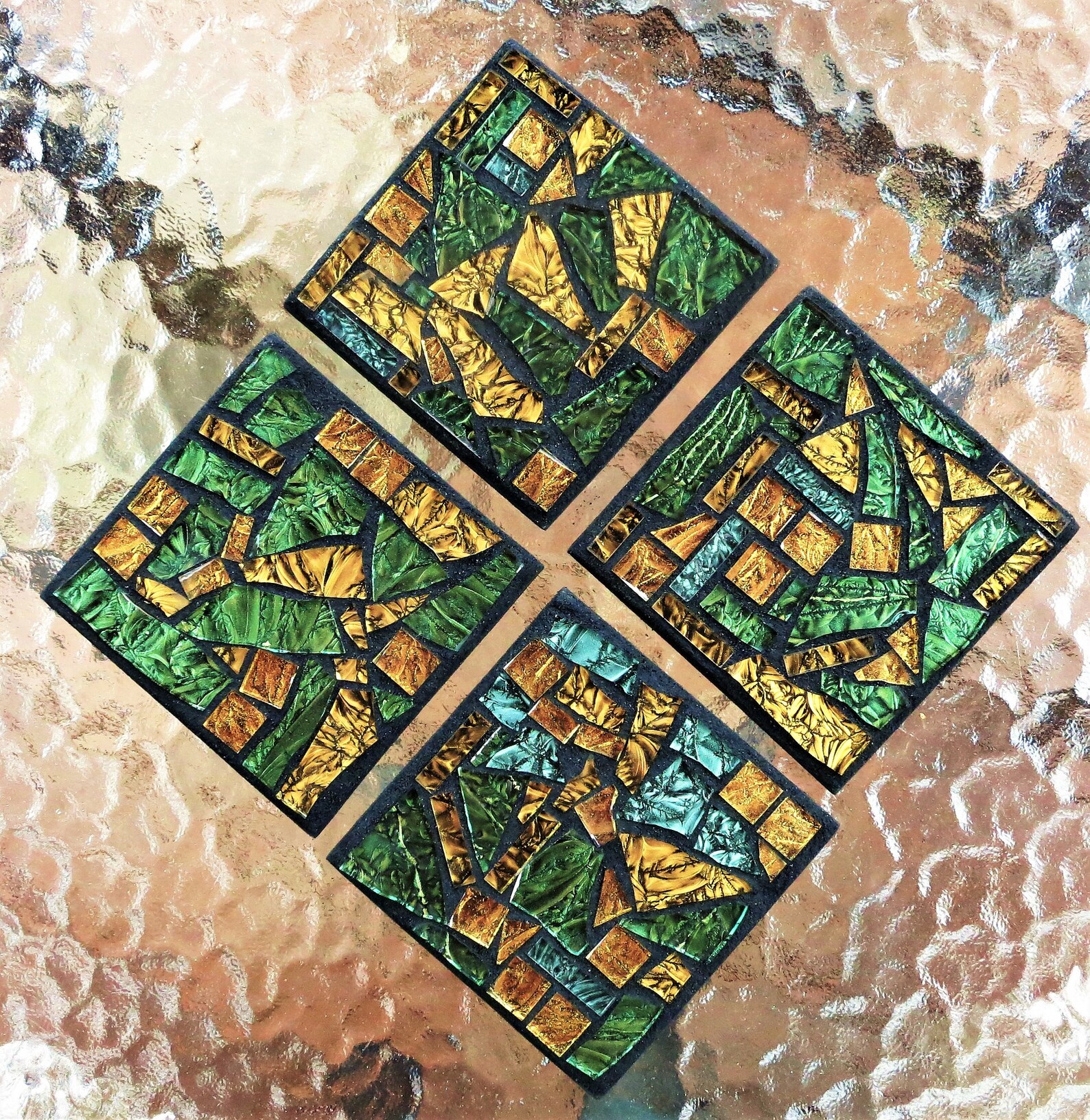 CUSTOM COASTERS Square Round or Funky Shaped Mosaic - Etsy