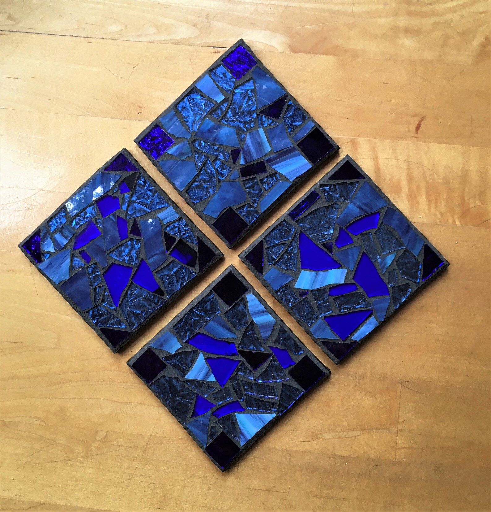 CUSTOM COASTERS Square Round or Funky Shaped Mosaic - Etsy