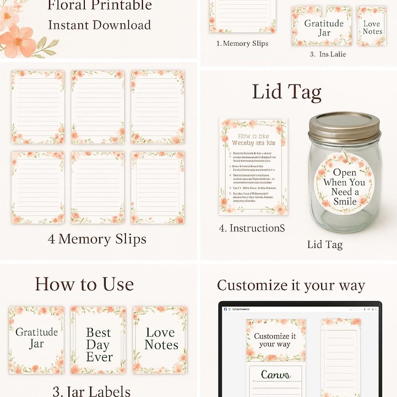 Memory Jar - Etsy