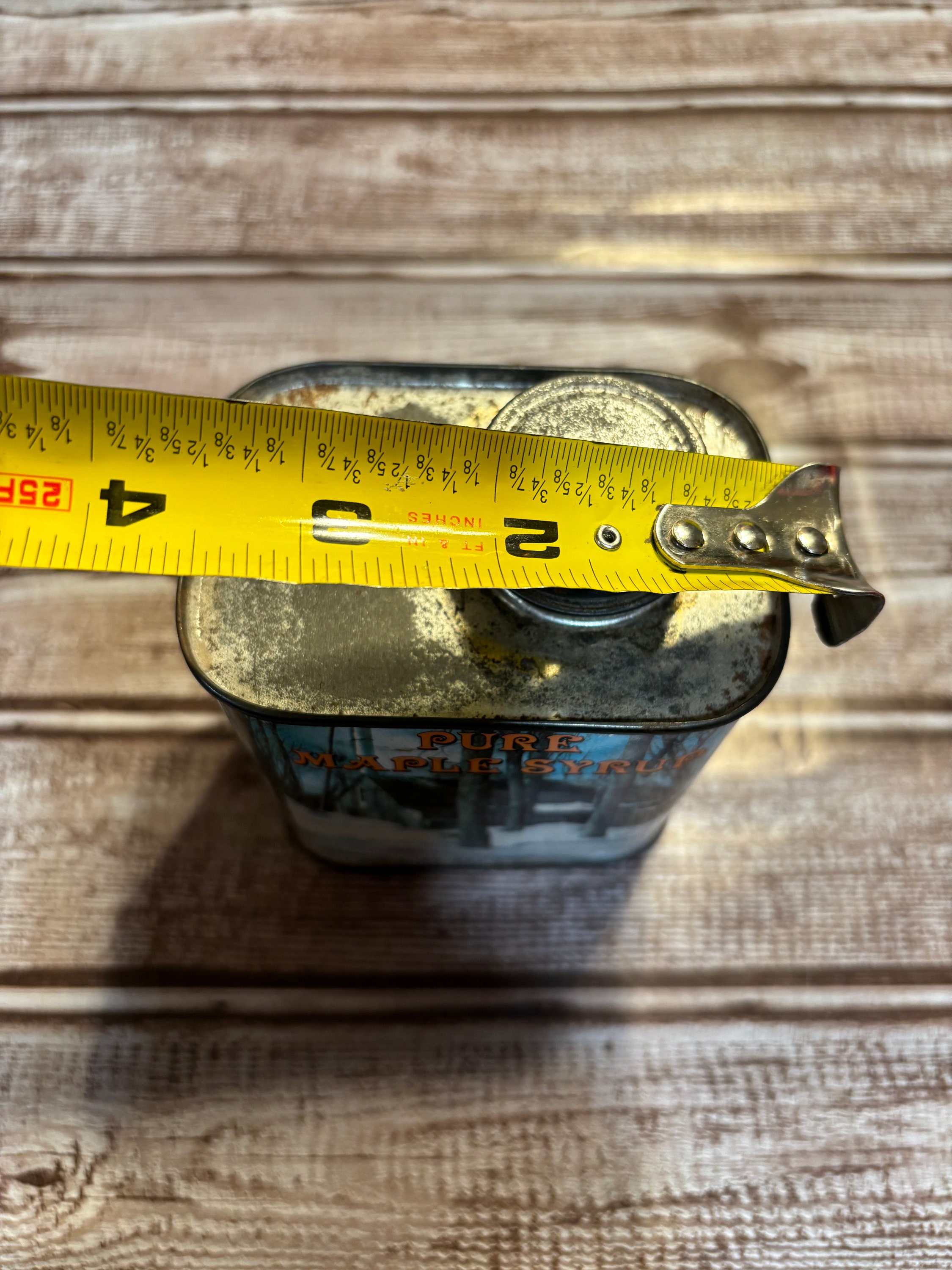 Vtg 1984 New England Container Co 16 Oz Pure Maple Syrup - Etsy