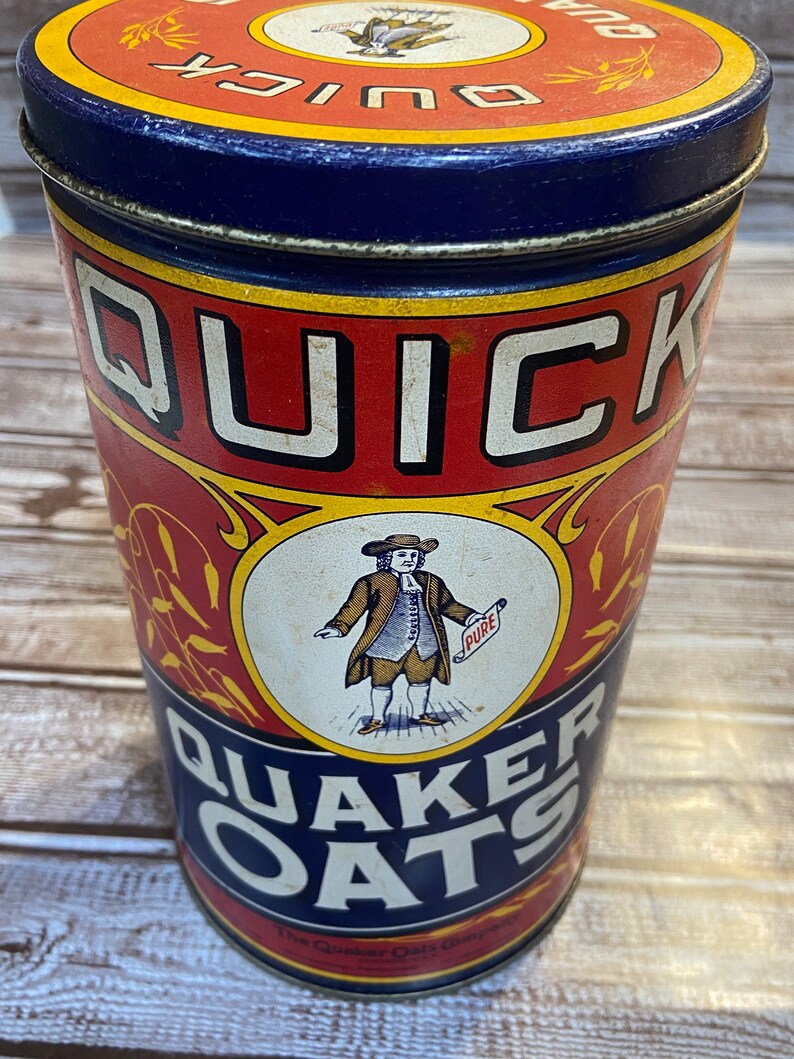 Quaker Oats TIN Limited Edition 1990 - Etsy