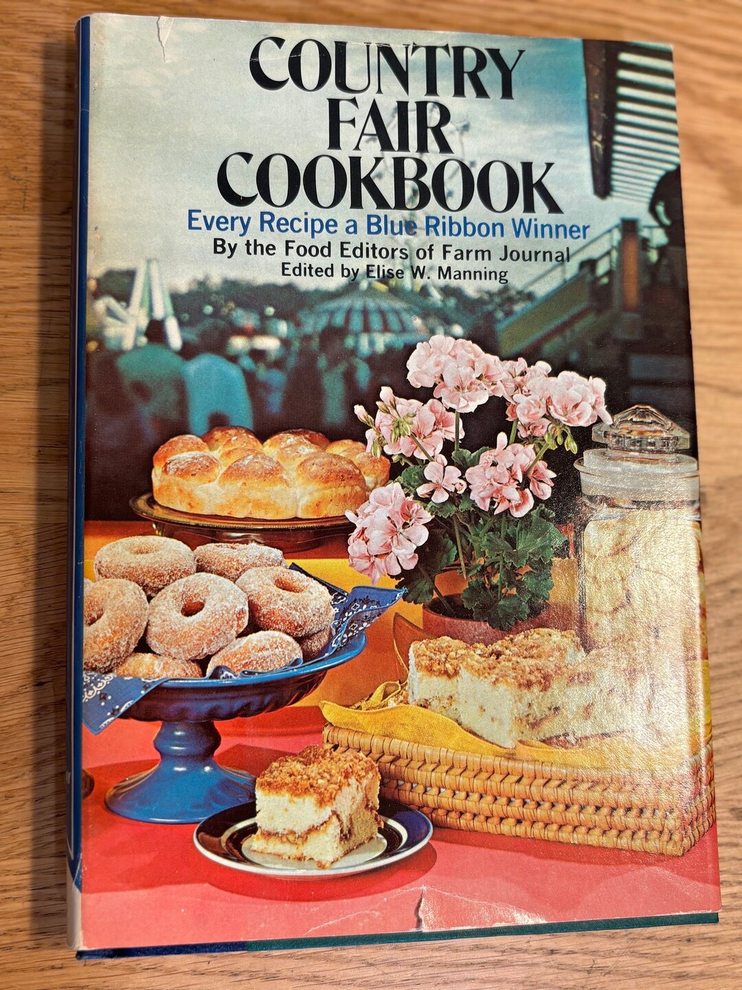 1975 Vintage Country Fair Blue Ribbon Winner Cookbook Recipes Cooking ...