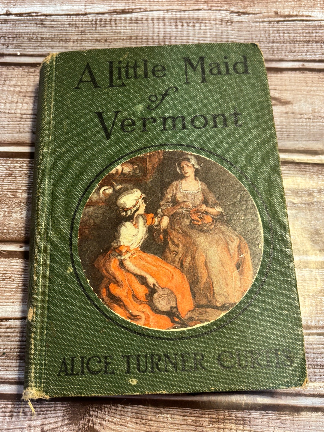 A Little Maid of Vermont by Alice Turner Curtis HC 1927 Book - Etsy