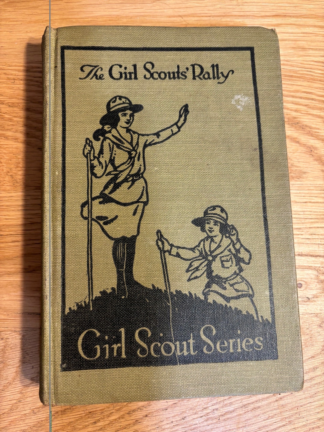 The Girl Scout Rally Girl Scout Series Rosanna Win, Gaet 1921 Vintage ...