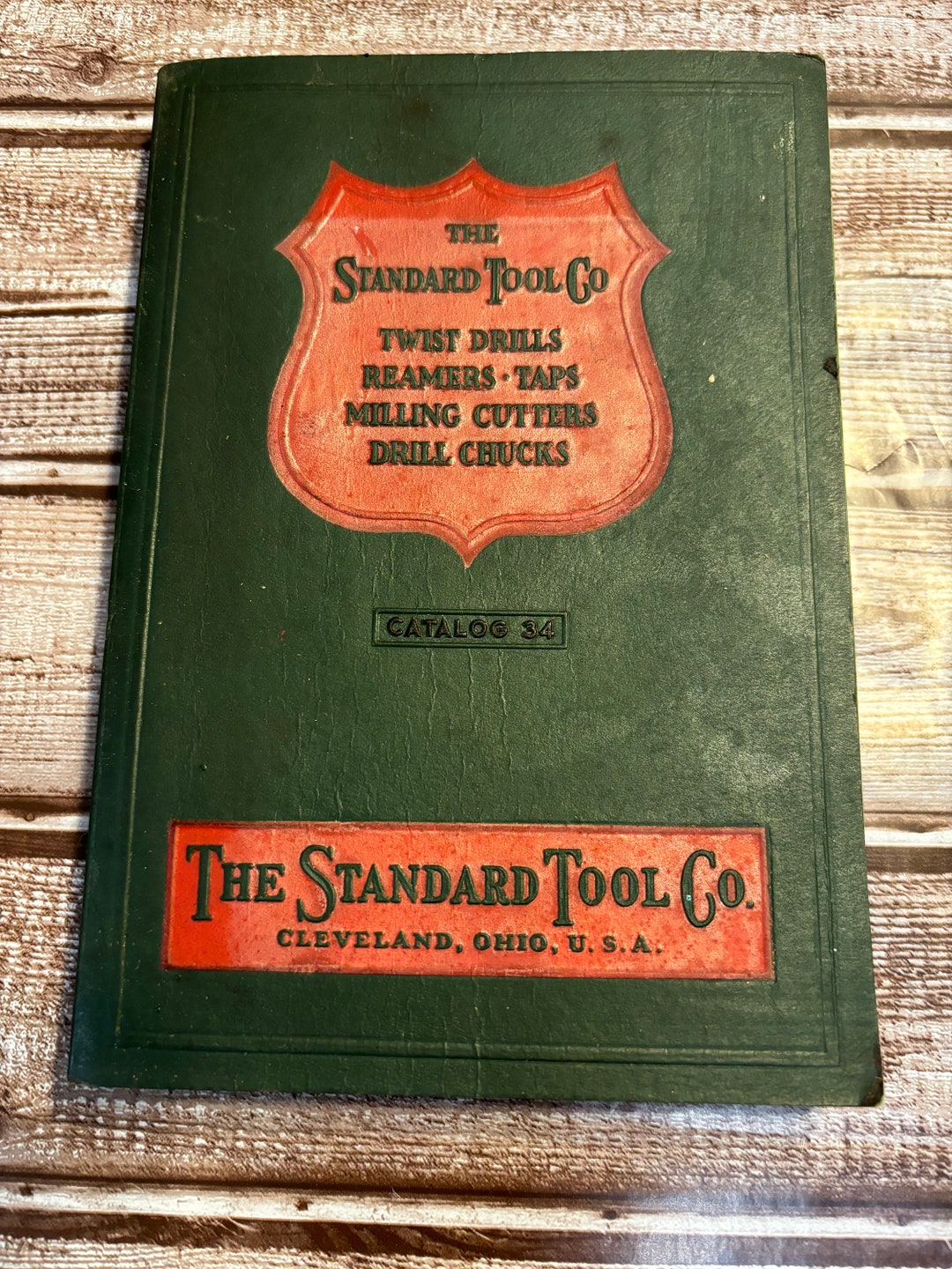The Standard Tool Company Vintage Catalog No. 34 Cleveland - Etsy