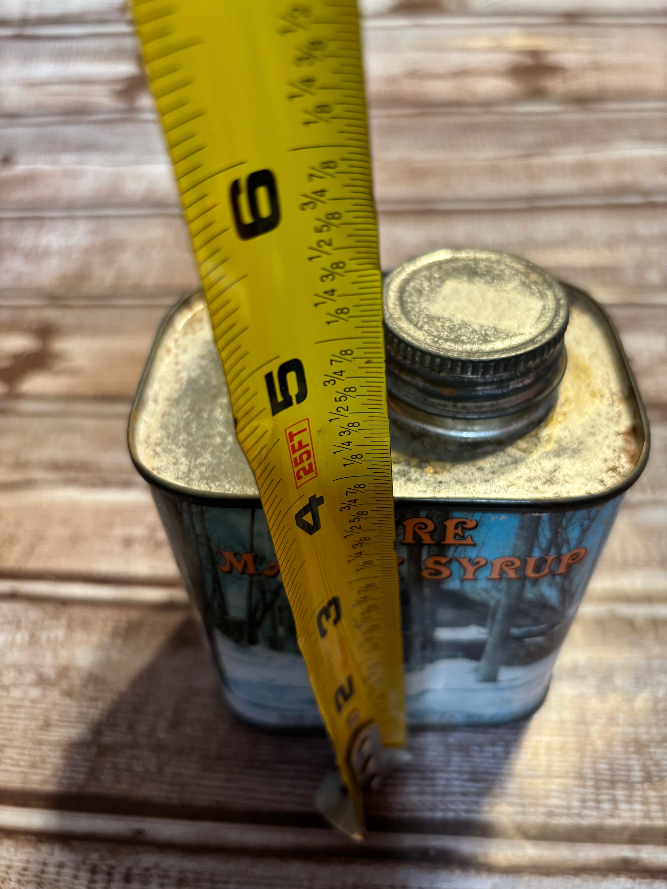 Vtg 1984 New England Container Co 16 Oz Pure Maple Syrup - Etsy