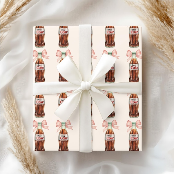 Diet Coke Wrapping Paper - Etsy