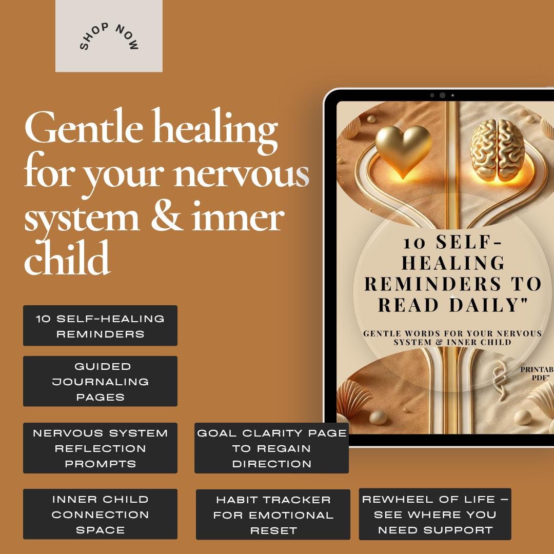 10 Self-healing Reminders to Read Daily | Nervous System & Inner Child ...