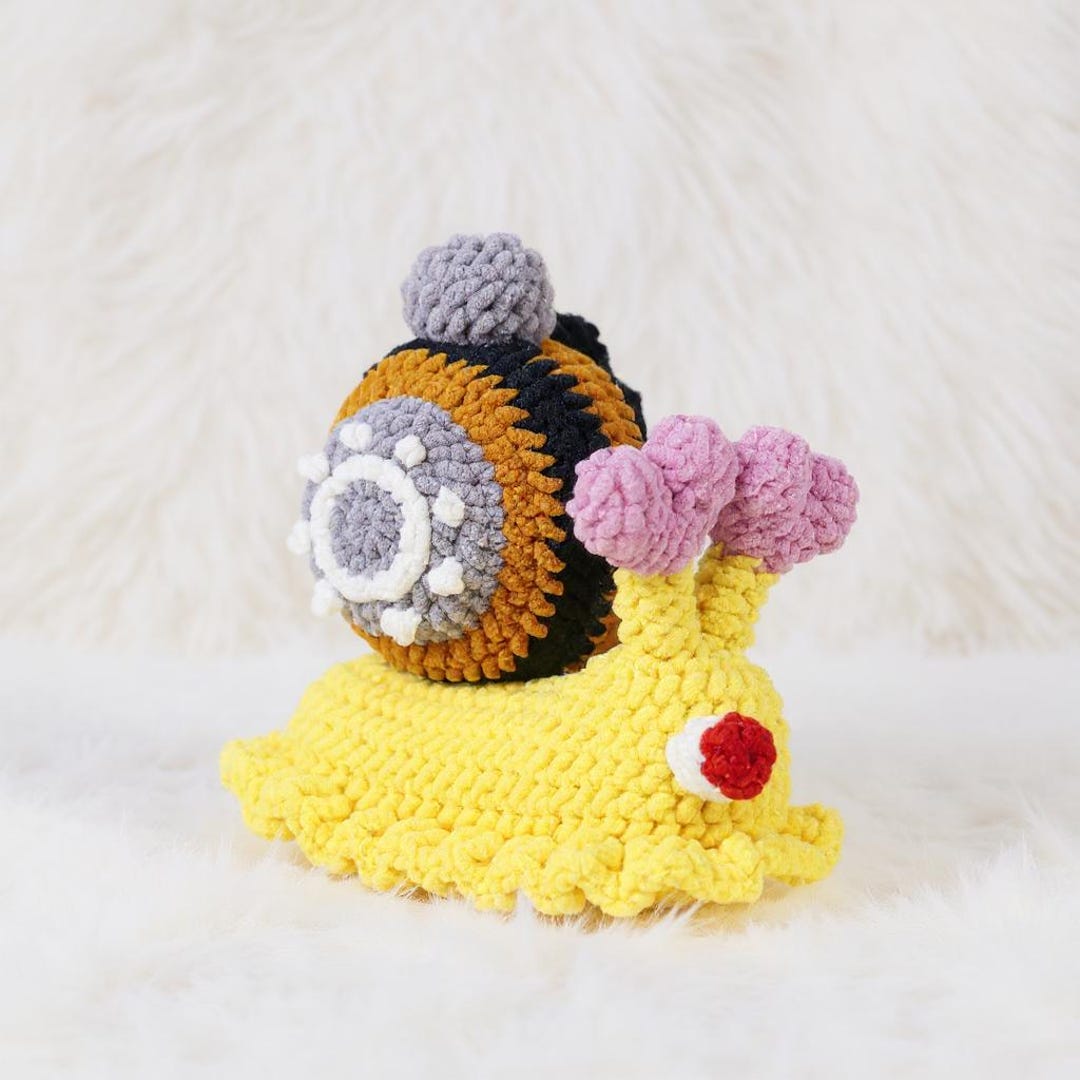 Adorable Chef Snail Amigurumi Crochet Pattern PDF, Easy Beginner DIY ...