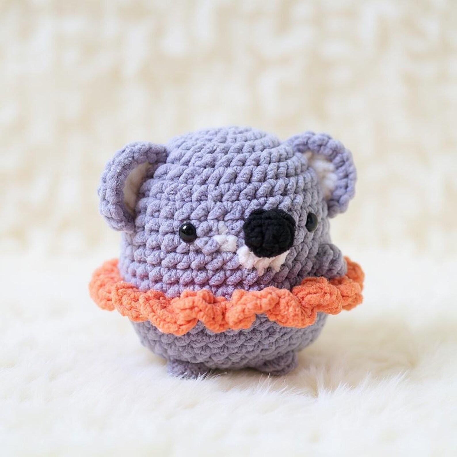 Adorable Ballerina Koala No Sew Crochet Pattern, Easy Amigurumi PDF ...