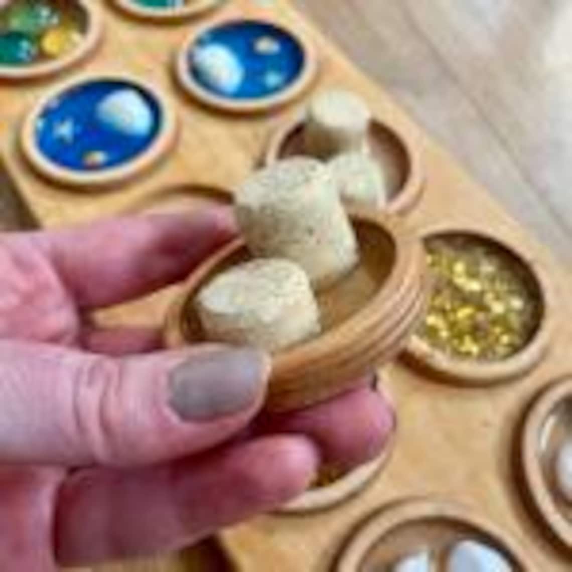 Sensory Memory Game – Textured Matching Discs With Bag | Montessori ...