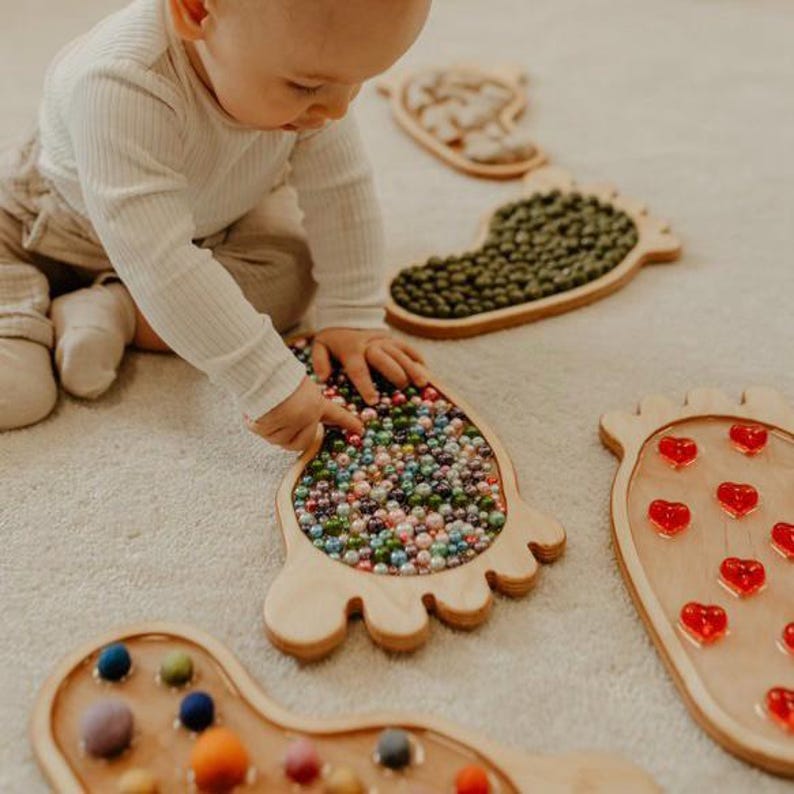 Wooden Sensory Foot Panels – Balance & Tactile Stimulation for Kids ...