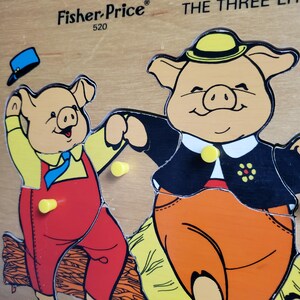 Fisher-price the Three Little Pigs Puzzle 520 Ages 2 5 , 12 Piece ...